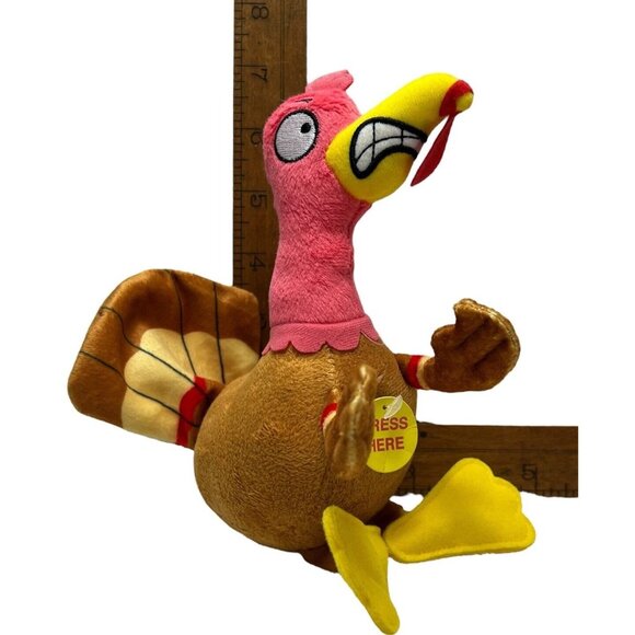 Laffter | Toys | 29 Laffter Fgteev Gurkey Turkey Plush Stuffed Animal ...